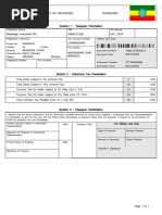 2301 Turnover Tax Declaration Form | PDF | Taxes | Revenue