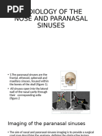 CT of Paranasal Sinuses: Anatomy & Pathology | PDF | Human Head And ...