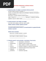 Vaje Z Rešitvami Priredja Podredja | PDF