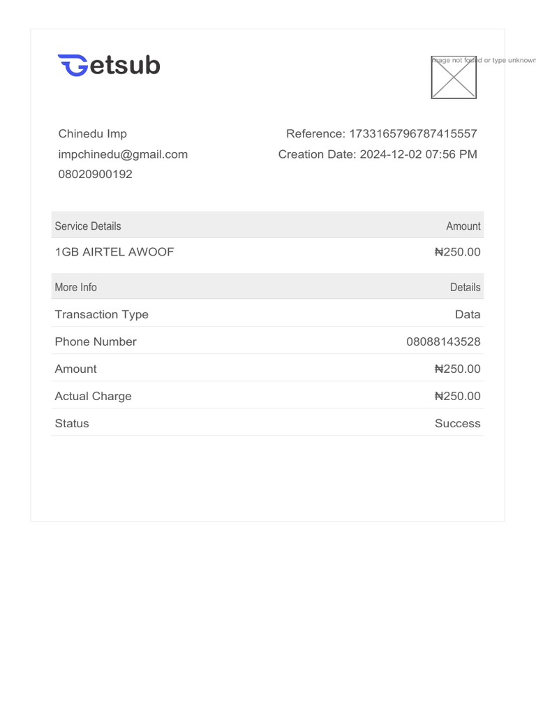 Reciept | PDF