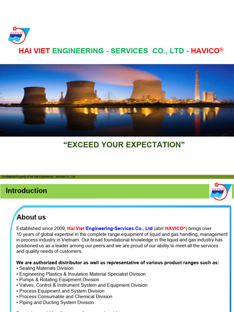 HAVICO® Company Profile (En) | PDF | Ho Chi Minh City | Valve