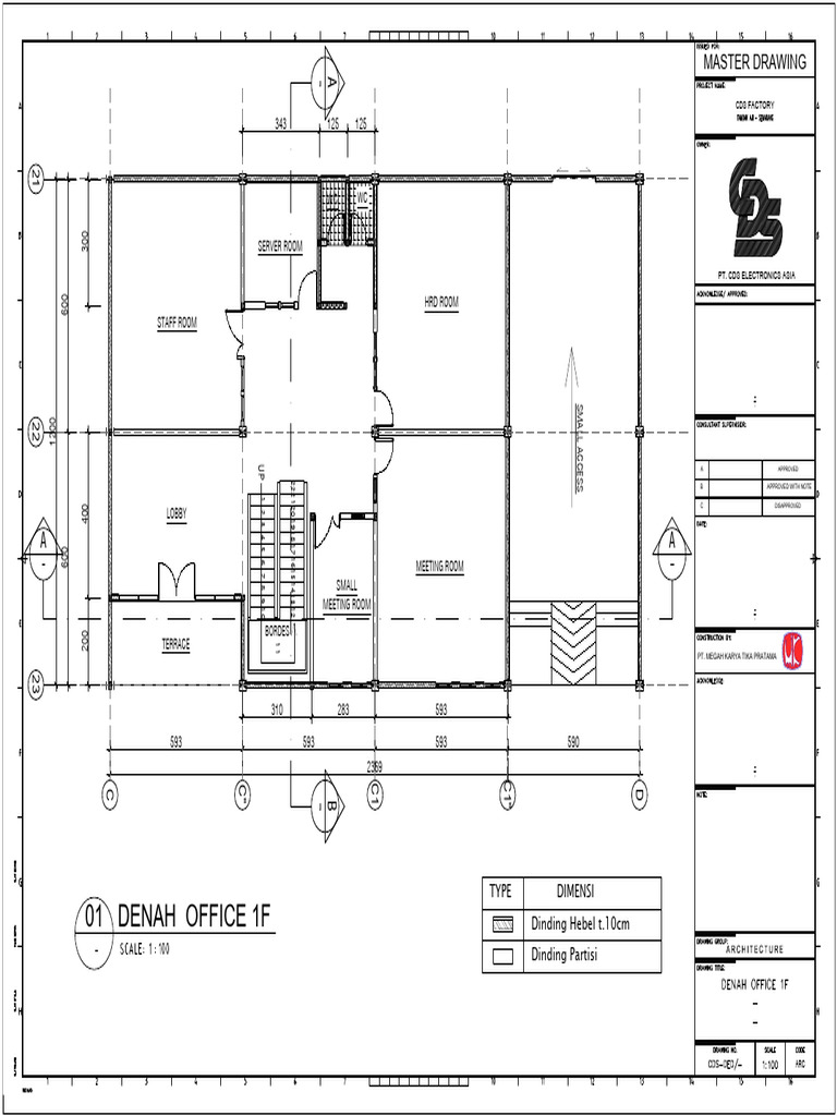 Denah Office LT.1 & LT.2 | PDF