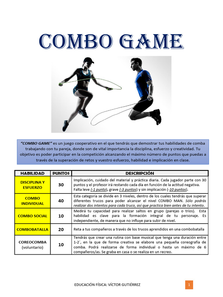 Combo Game 2º | PDF