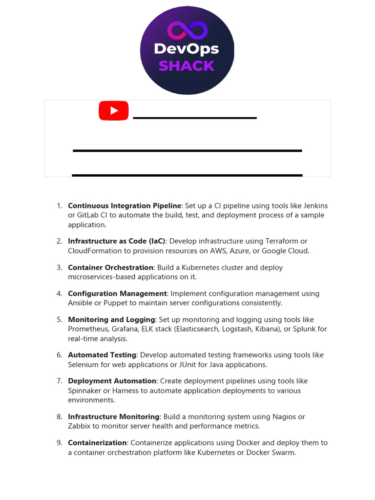 DevOps Tasks Devops Shack | PDF | Microsoft Azure | Computing