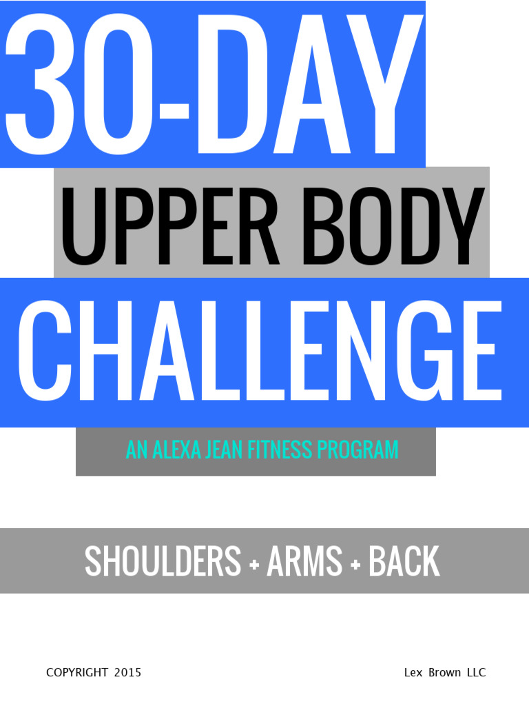 3. Upper Body | PDF