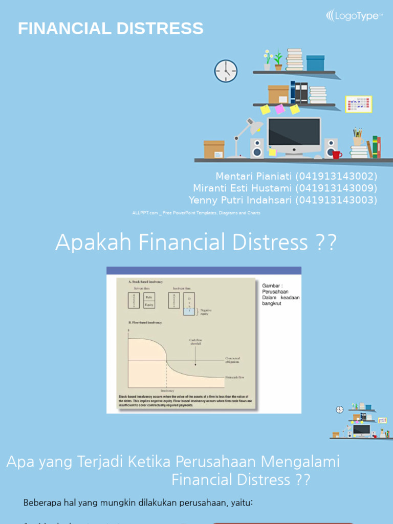 Presentasi Financial Distress | PDF