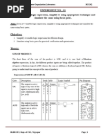 4-Bit Binary Adder Simulation Using Logisim | PDF