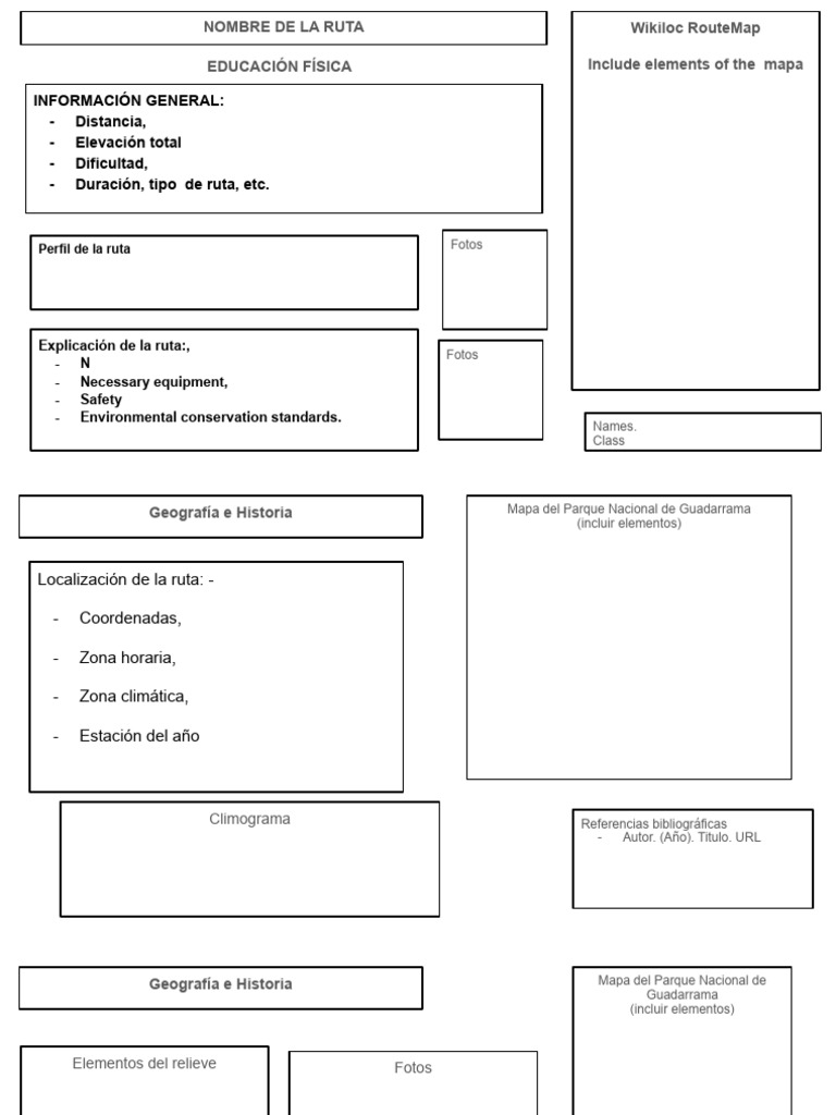 Dexsiri Dileyci Montoya Cruz - Infograf-A Ruta Senderismo - Programa | PDF