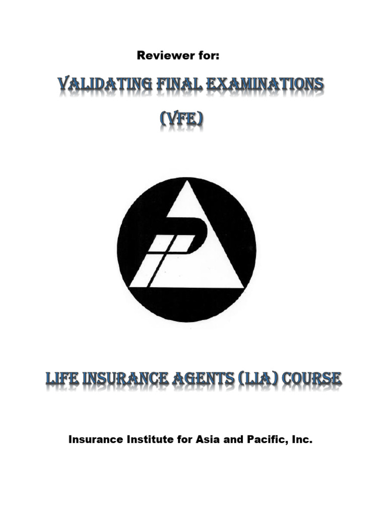 Insurance Agent Exam Reviewer | PDF | Insurance | Life Insurance