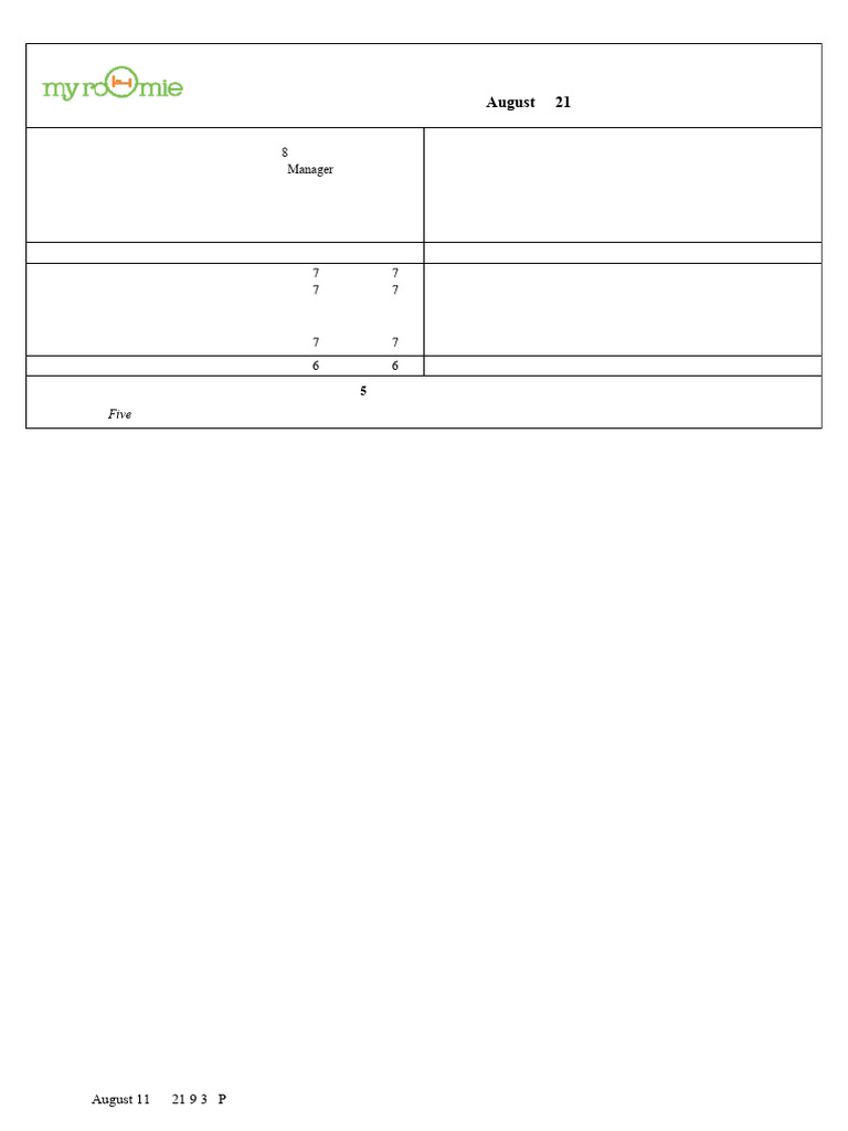 Payslip August 2021 | PDF