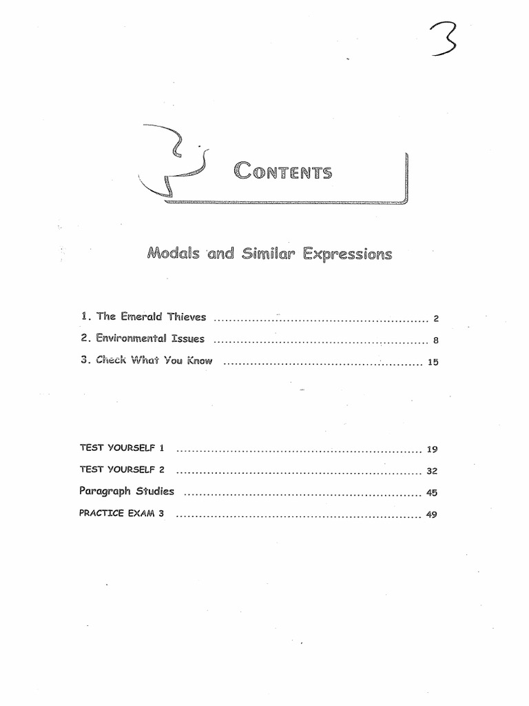 MODALS | PDF