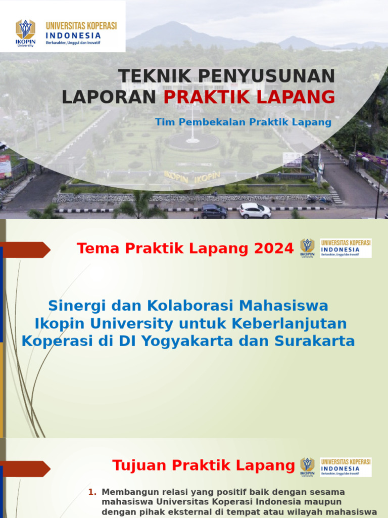 Teknik Penyusunan Laporan PL 2024 | PDF