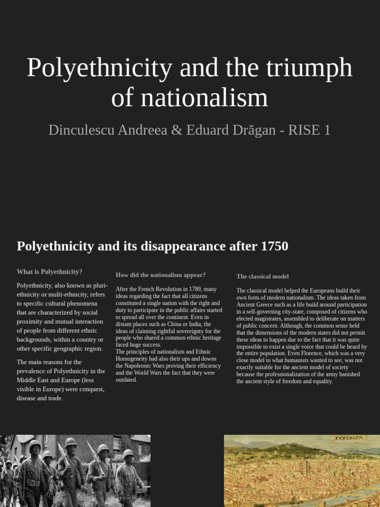 Polyethnicity and The Triumph of Nationalism | PDF | Nationalism ...