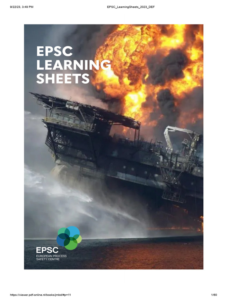 EPSC Learning Sheets 2023 Guide | PDF