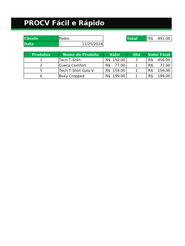 Treinamento Procv Facil e Rapido | PDF