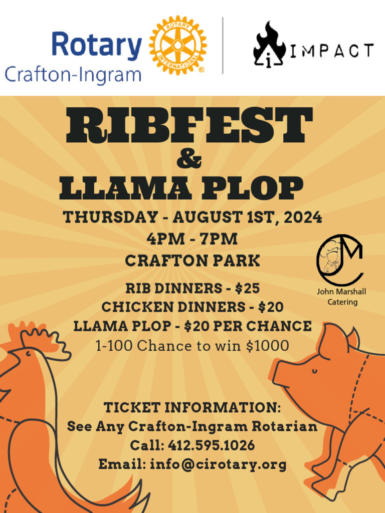 Llama Plop Event at Crafton Park | PDF