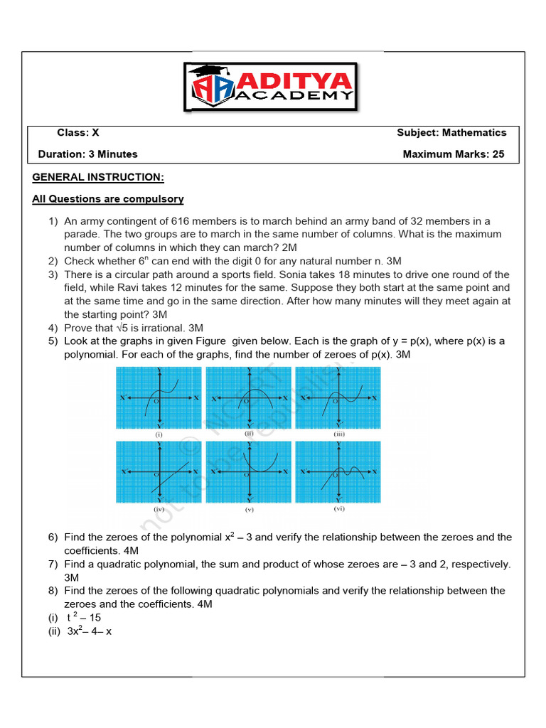 10 math real & poly | PDF