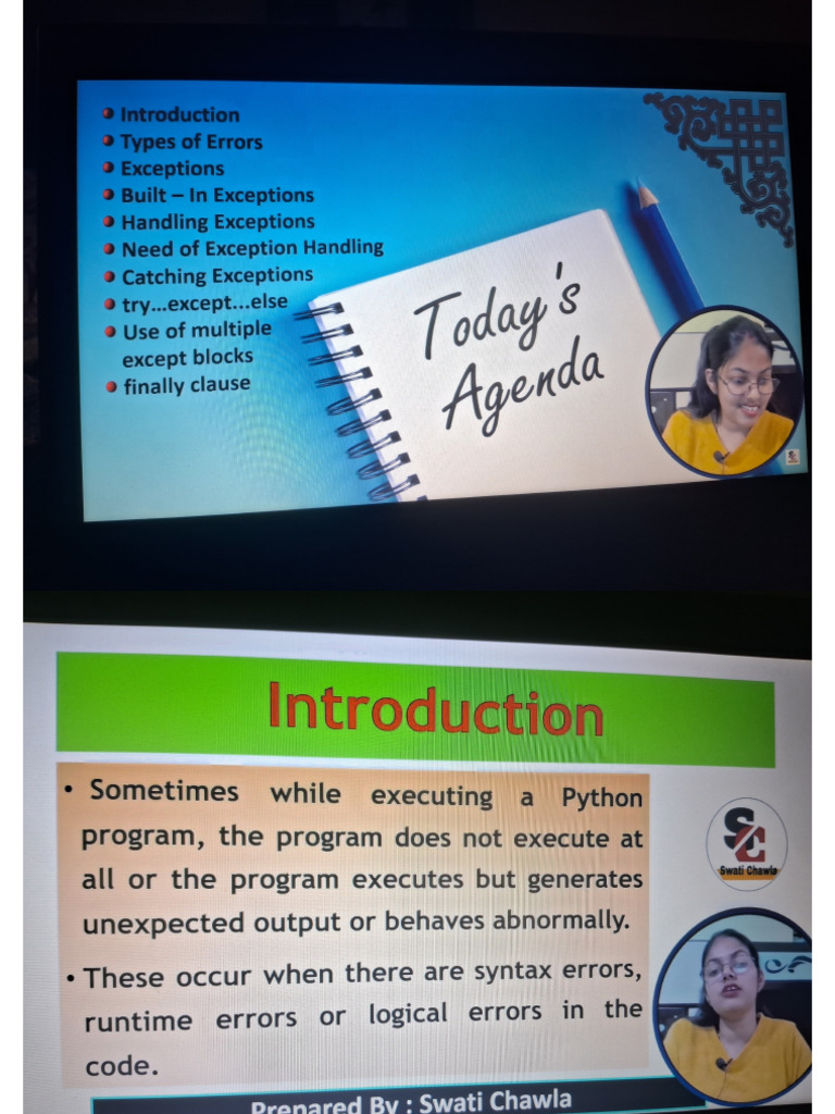 Exceptional Handing Pdf Computer Programming Computing