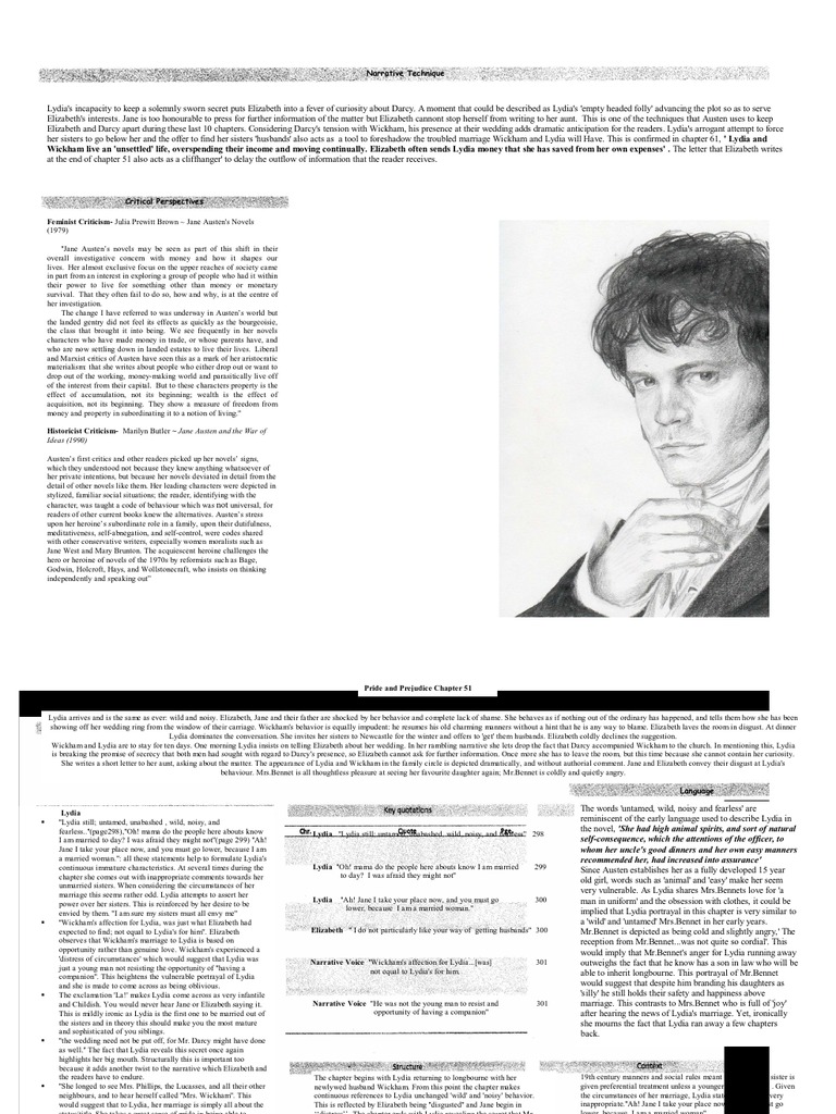 Chapter 51 Pride and Prejudice | PDF | Pride And Prejudice | Jane Austen