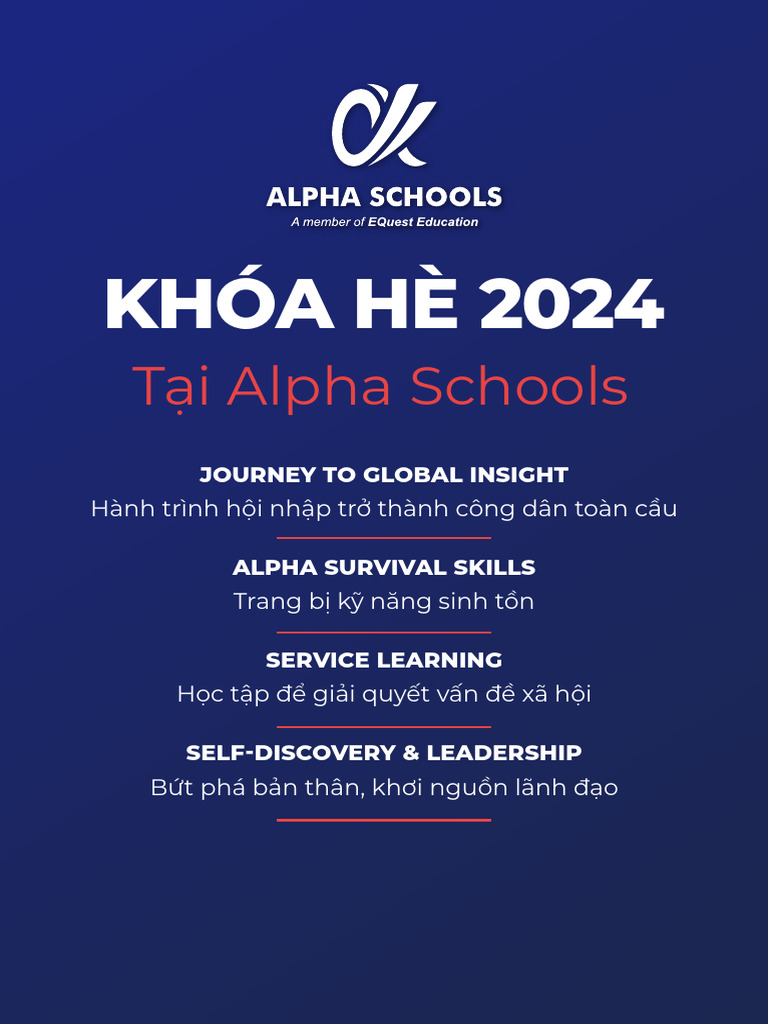 Trai He Alpha Schools 2024 - Compressed | PDF