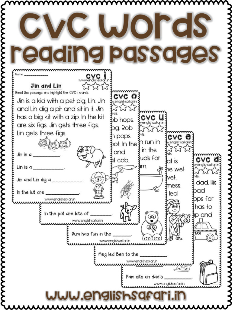 CVC Reading Passages | PDF