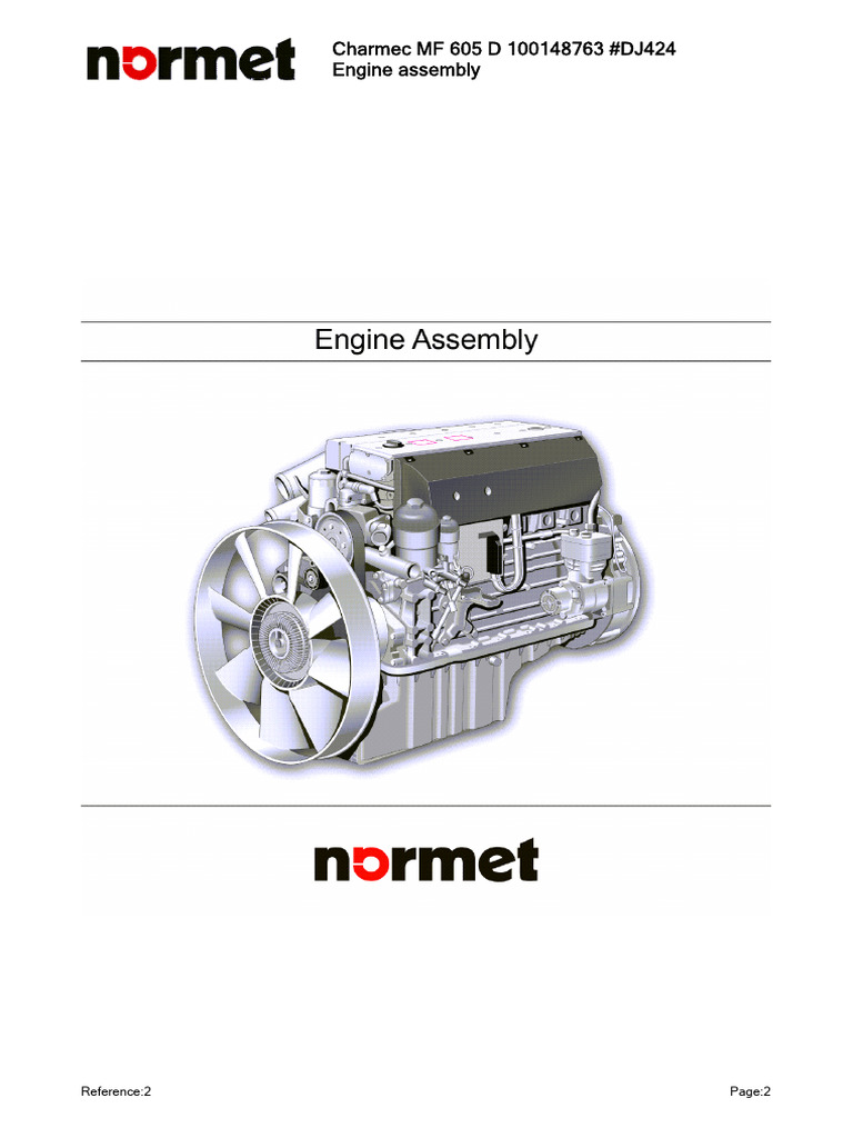 2 0 Engine Assembly | PDF | Screw | Pipe (Fluid Conveyance)