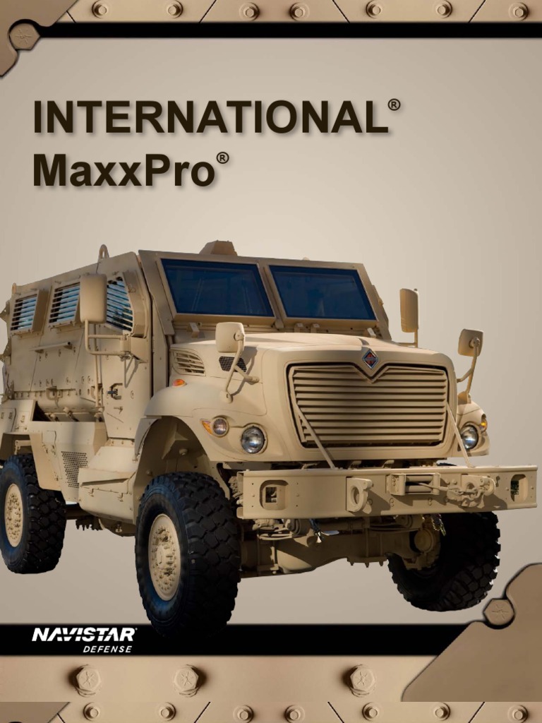 MaxxPro Plus | Download Free PDF | Vehicles | Motor Vehicle