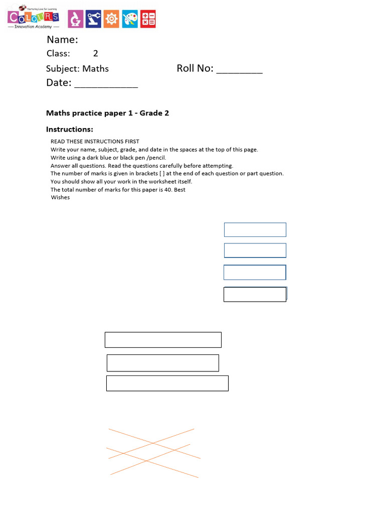 Gr2_Math_SA1 2024 practice paper 1 answer key | PDF | Triangle | Polytopes