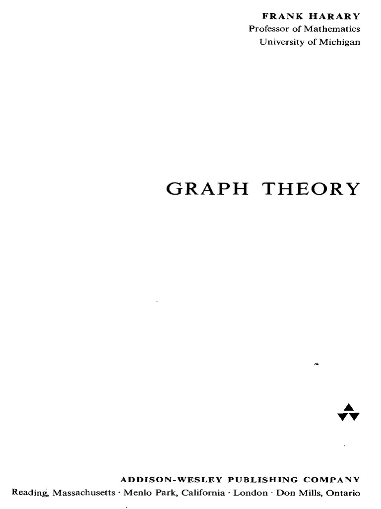 Graph Theory - Harary | PDF