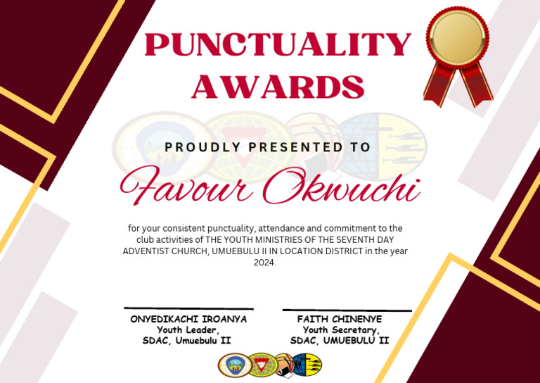 Punctuality Awards | PDF