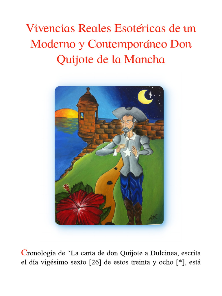 Carta de Amor de Don Quijote a Dulcinea | PDF | Don Quijote