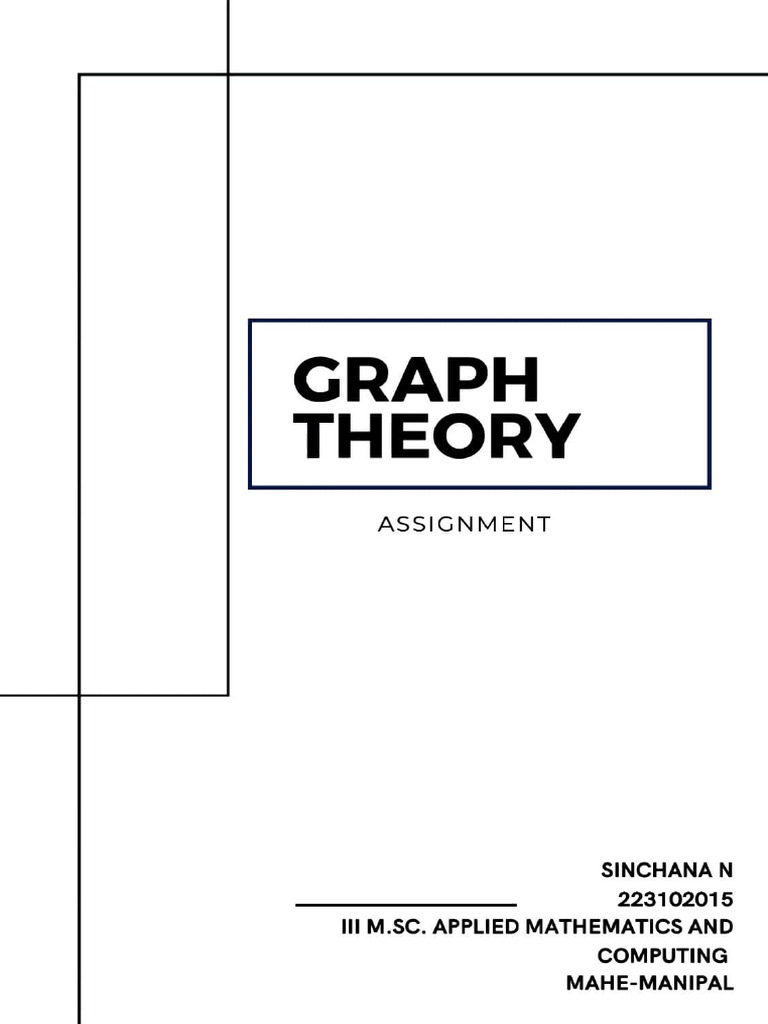 Graph Theory msc | PDF