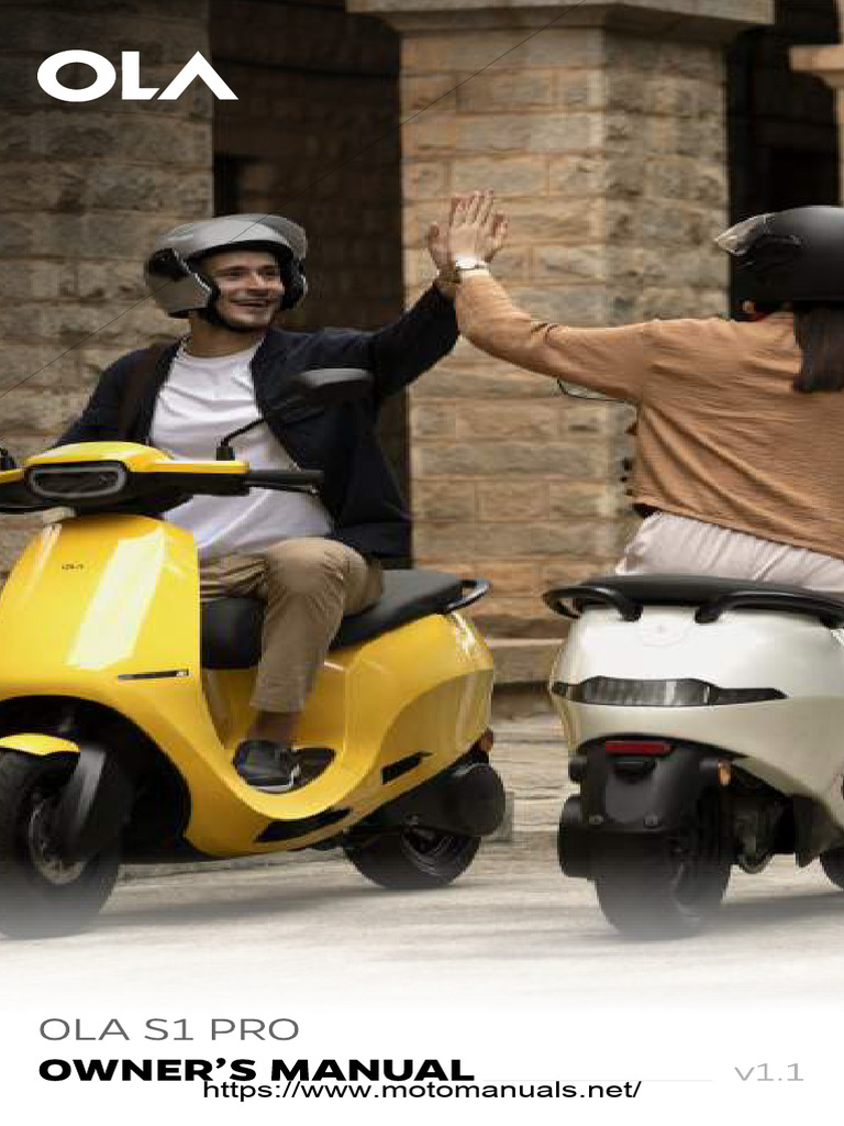 Ola S1's Manual PDF | PDF | Automotive Industry | Motor Vehicle