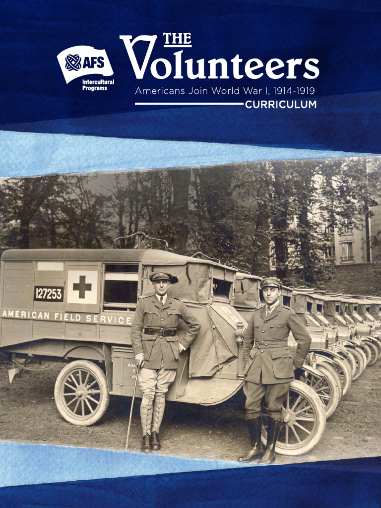 The Volunteers Curriculum | PDF | Lesson Plan | Volunteering