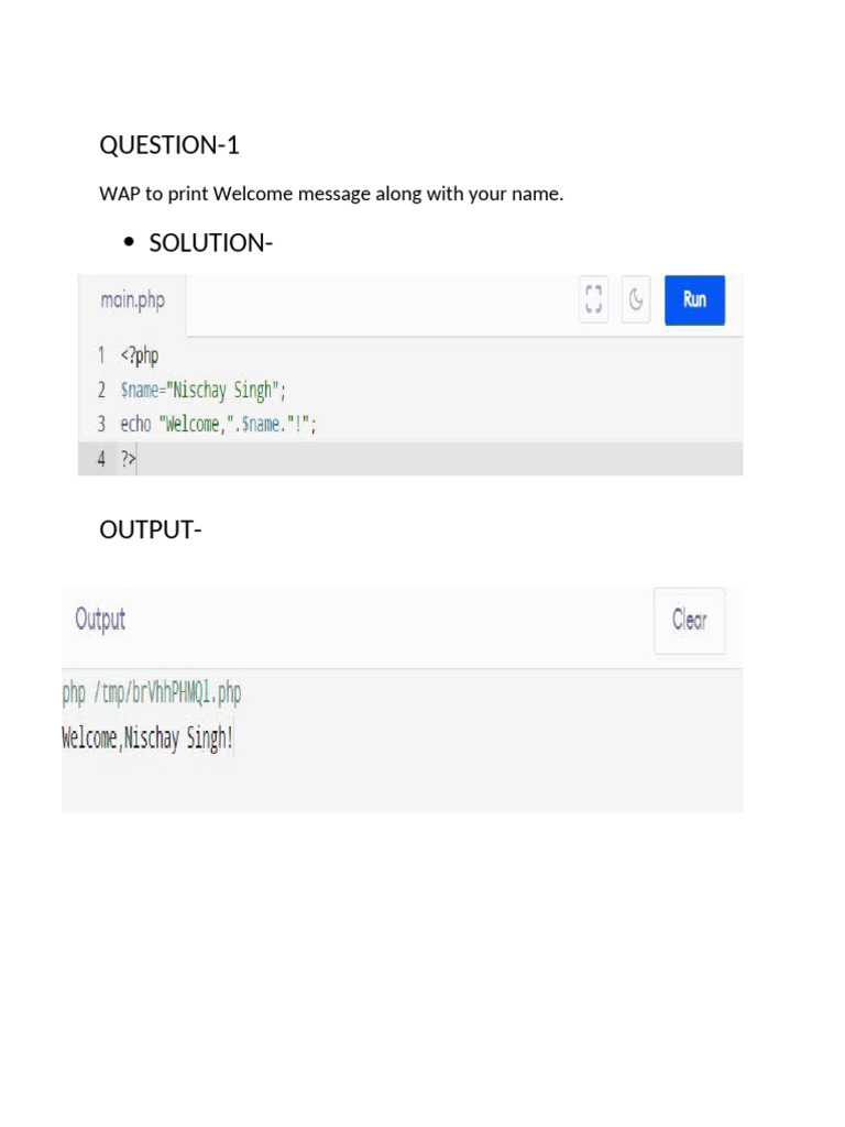 PHP SEM 2 | PDF | Data Management Software | Computer Data