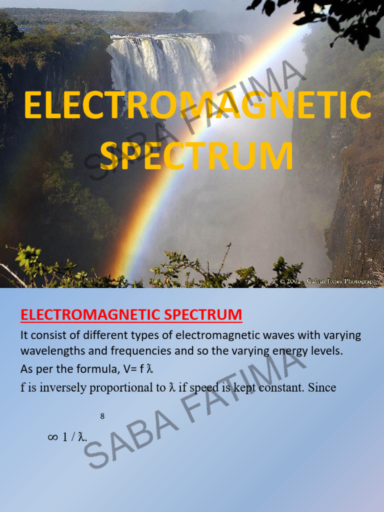 Electromagnetic Spectrum | PDF | Electromagnetic Spectrum ...
