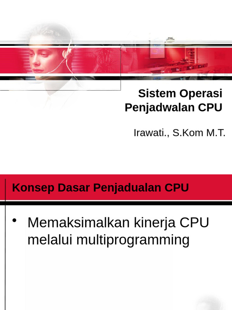 SO 05 Penjadwalan CPU | PDF