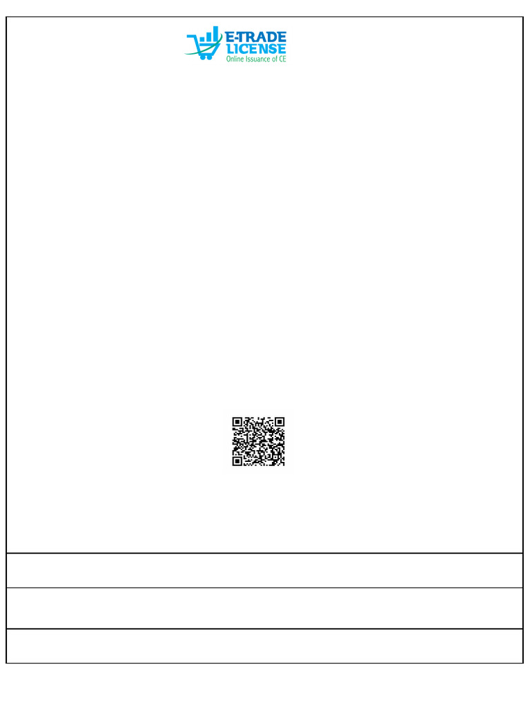 Business Enlistment Certificate | PDF