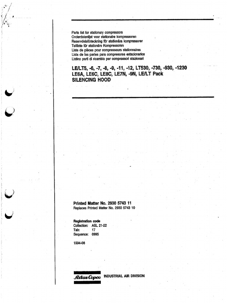 LELT 5-12 Spares | PDF