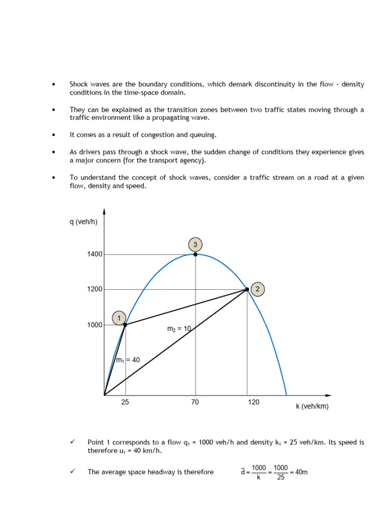 Traffic Flow - Behaviour and Analysis | PDF | Traffic