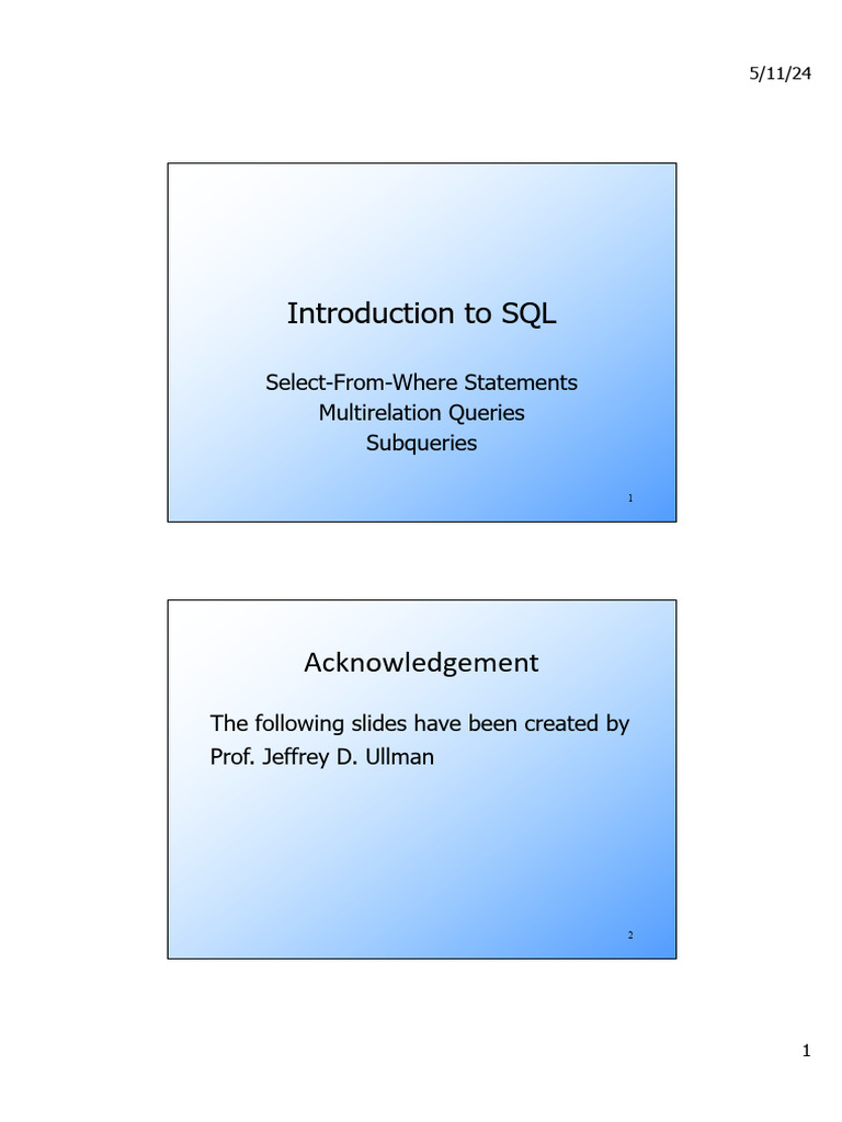 Review Slide | PDF | Sql | Anheuser Busch Brands