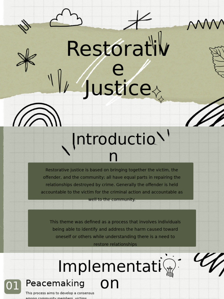Restorative Justice | PDF | Restorative Justice | Crimes