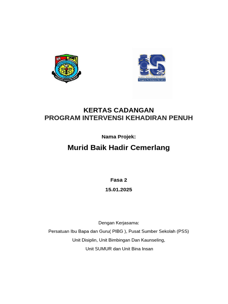 Contoh Kertas KerJa Dari GB | PDF