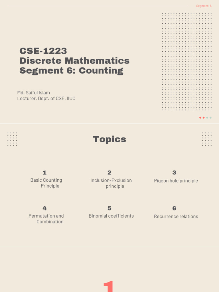 DM_Segment 6_MSI (2) | PDF | Mathematical Proof | Sequence