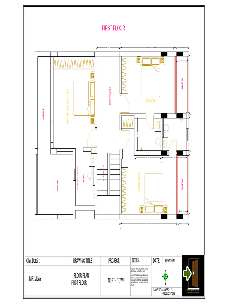 First Floor Final Plan | PDF