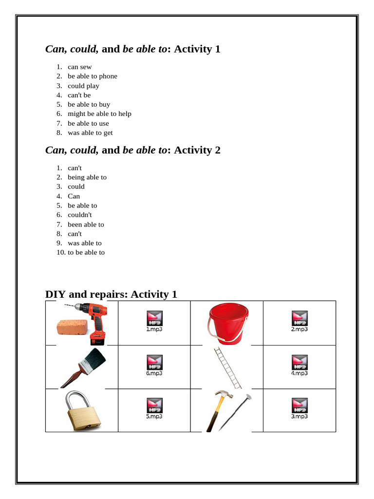 6B Do It Yourself | PDF