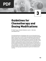 Extravasation Hazard Table | PDF | Chemotherapy | Medical Specialties