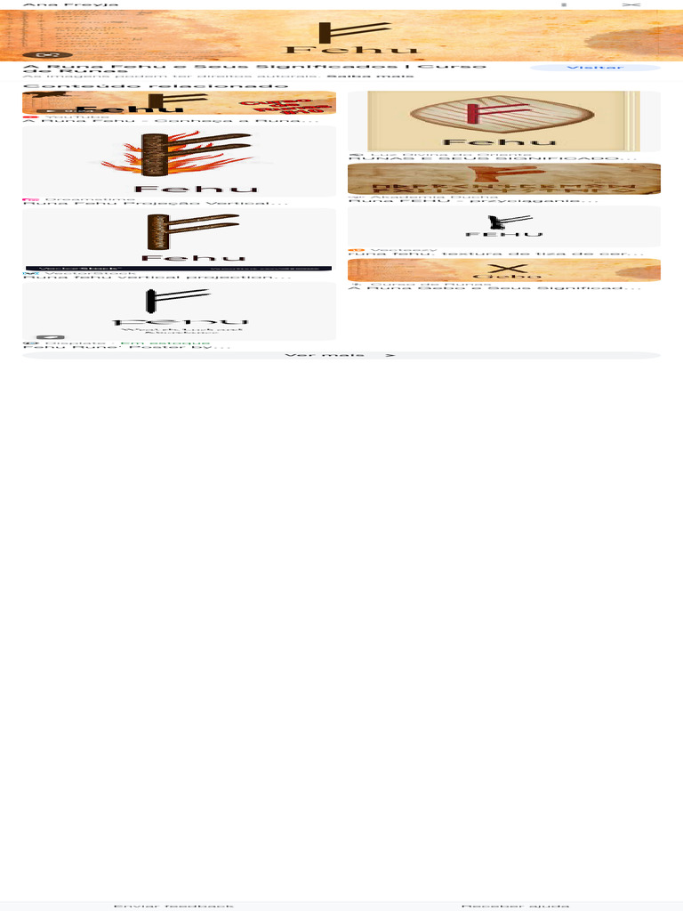 Runa Fehu - Pesquisa Google | PDF