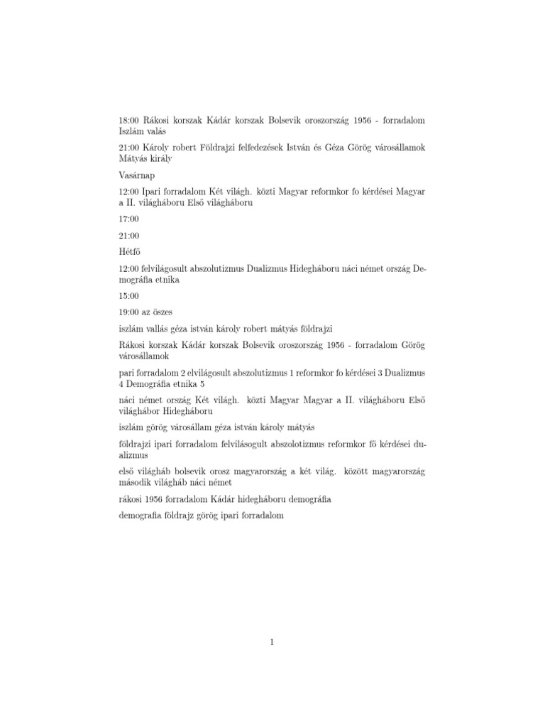 Éretségi Tori | PDF