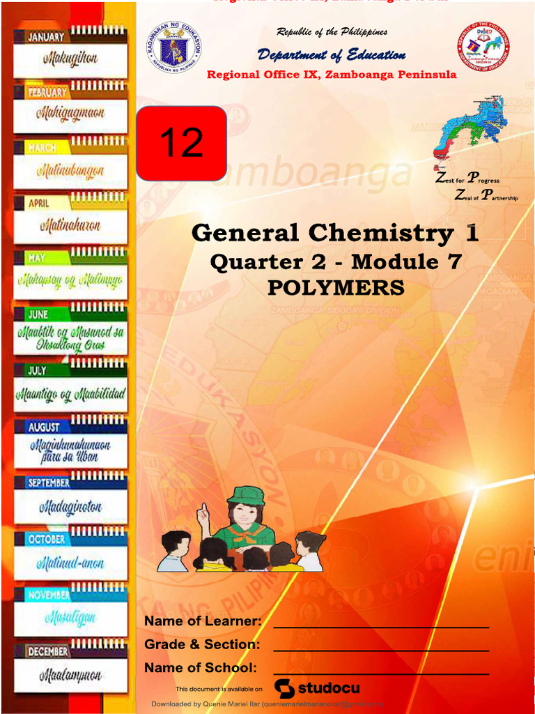 GENCHEM1 Module-8 Lesson-13-14 Polymers | PDF